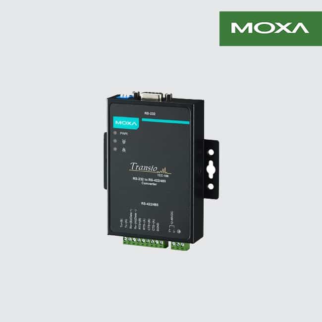 Moxa TCC-100I Industrial RS-232 to RS-422/485 converter