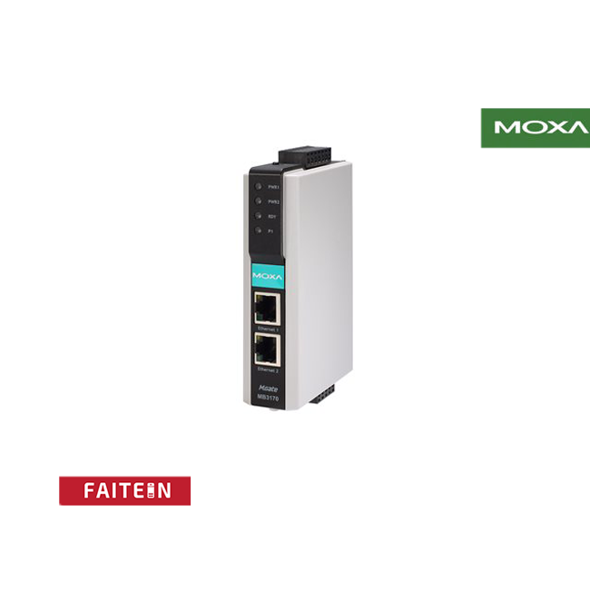 Moxa Mgate MB3170 advanced modbud Gateway