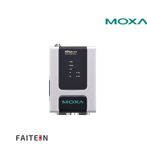 Moxa Nport 6250 2-port rs-232/422/485 serial device | Price in UAE