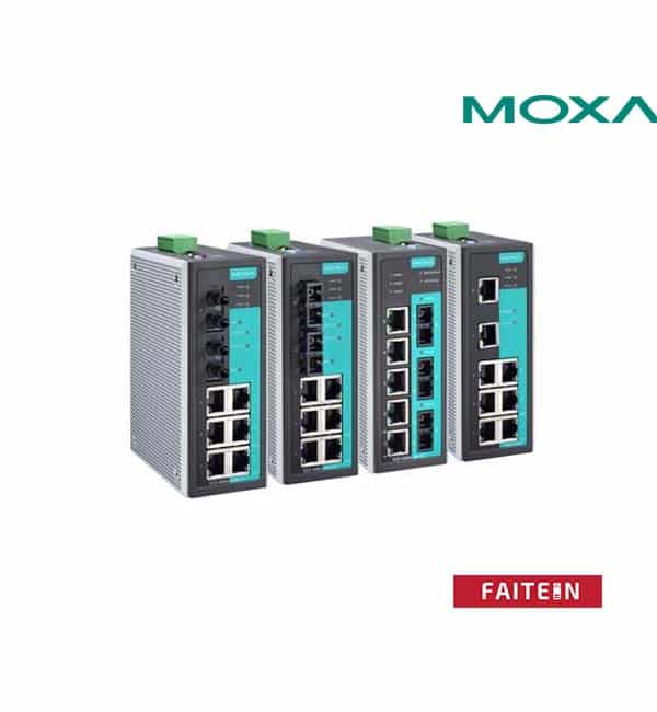 Moxa EDS‑408A Managed Industrial Ethernet Switch
