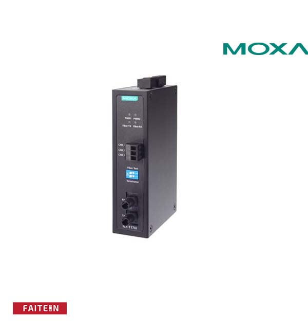 ICF-1170I-M-ST Industrial CAN bus to Fiber Optic Converter