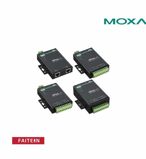 MOXA NPort 5230 2-port device server.
