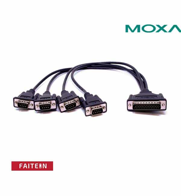 CBL-M44M9x4-50 DB44 male to DB9 male serial cable, 50 cm