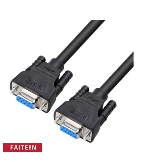9pin Female-female Straight Serial cable 1.8M | Price in Dubai UAE